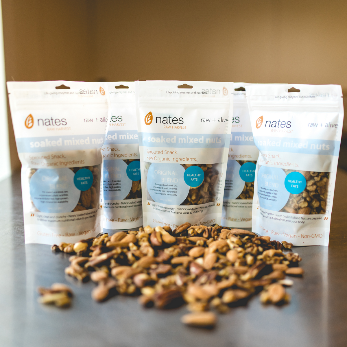 Sprouted Organic Nuts – Nate's Raw Harvest