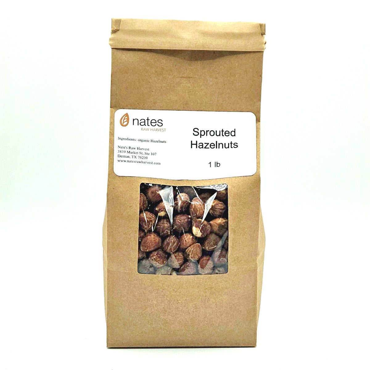 Sprouted Organic Hazelnuts – Nate's Raw Harvest