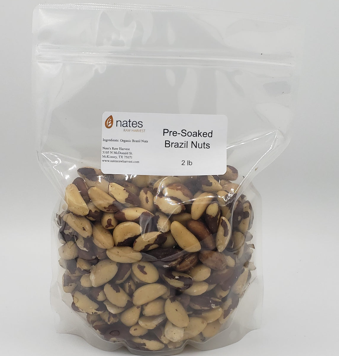 Sprouted Organic Brazil Nuts – Nate's Raw Harvest
